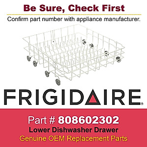 Frigidaire 808602302 Lower Dishrack Assembly