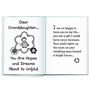 Blue Mountain Arts Little Keepsake Book "Granddaughter, My Love Is Always with You" 4 x 3 in. Sweet, Sentimental Pocket-Sized Gift Book for Granddaughter, by Marci and the Children of the Inner Light
