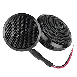 PRV AUDIO TW100SD-4 Soft Dome Tweeter Pair, 28 mm Dome, 4 Ohm, Sleek Flush Mount Design, Lightweight, Neodymium Magnets, Mounting Bracket Included (Pair)