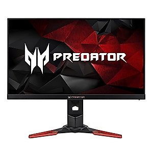 Acer Predator XB271HU Abmiprz 27-inch WQHD (2560x1440) NVIDIA G-SYNC Monitor (Display Port & HDMI Port, 144Hz),Black