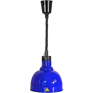 LINKANRUO Food Warmer Lamp Retractable Hanging Food Heat Lamp Warmer with Bulb 250W 25cm for Restaurant Heating Lamp Buffet Hanging Heat Lamps Lamps