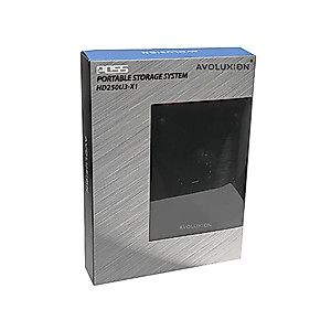Avoluxion X1 4TB USB 3.0 Portable External Hard Drive for PC, Mac, PlayStation & Xbox (Black) - 2 Year Warranty