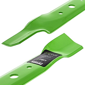 8TEN LawnRAZOR Blade Set for John Deere GX20250 GY20568 48 inch Mower Deck L120 L130 1948 2148 Scotts L2048 (High Lift)