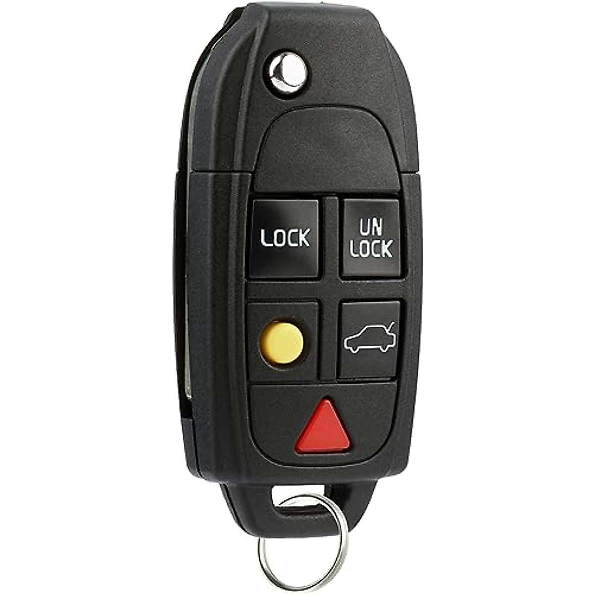 Flip Key Fob Keyless Entry Remote fits Volvo C30 C70 S40 S60 S80 V50 V70 XC60 XC70 XC90 (LQNP2T-APU)