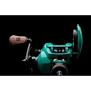 13 FISHING - Modus TX2 Baitcast Reel - 7.3:1 Gear Ratio - Right Hand Retrieve (Salt+Fresh) - MODTX2-7.3-RH, Seafoam Green