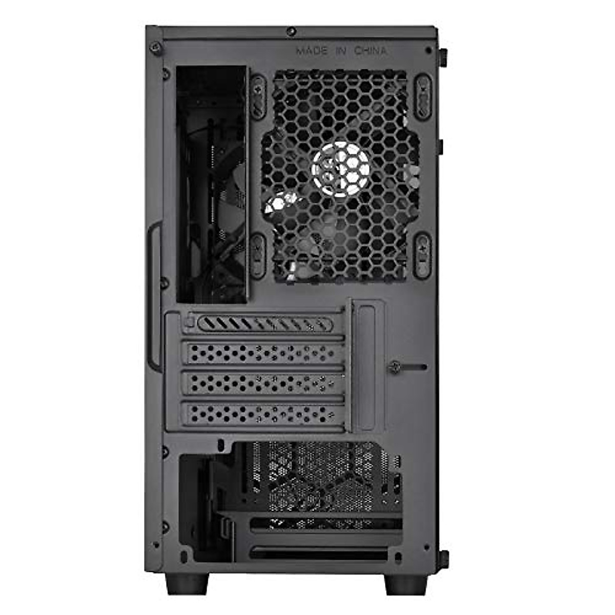 SilverStone Technology SST-PS15B-RGB Micro-ATX Computer Case with Tempered Glass and 2 X RGB Front Intake Fans PS15B-RGB