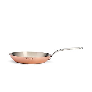 PRIMA MATERA Round Copper Stainless Steel Fry Pan 11-Inch