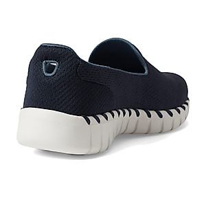 Skechers Women's GO Walk Smart 2-Sunset Springs Sneaker, Navy/Blue, 9