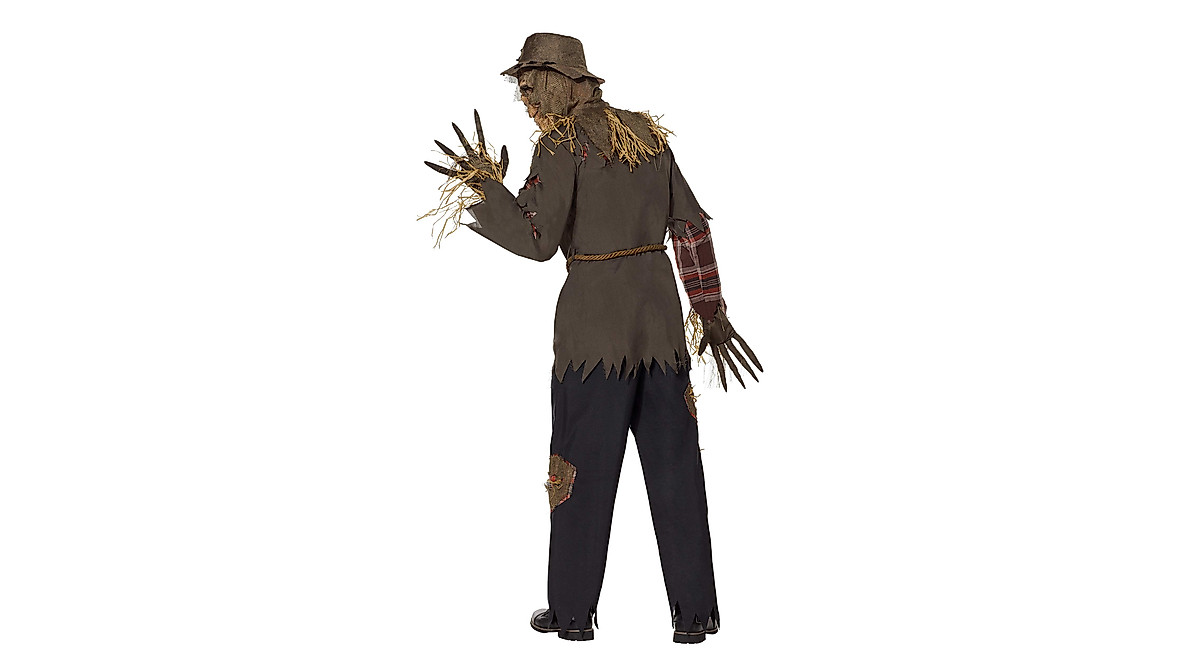 Spirit Halloween Scarecrow Costume for Adults - Multicolor