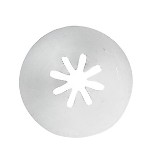 Restaurantware Pastry Tek Decorating Tip Star 1 Reusable Star Piping Tip - #31 Dent-Resistant Stainless Steel Closed Star Tip Dishwasher-Safe Decorate Cupcakes Cakes or Cookies
