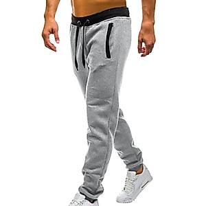 Deals of The Day Men's Large Tall Athletic Pants Cotton Track Pants for Men Mens Jogger Pajama Pants Mens Winter Work Pants Mens Khaki Patagonia Gray Trousers Mens Mens Rain Pants