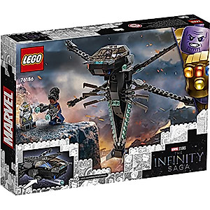 LEGO® Super Heroes Marvel Black Panther Dragon Flyer 76186 Building Kit Toy; Create The Final Battle Scene from Avengers: Endgame