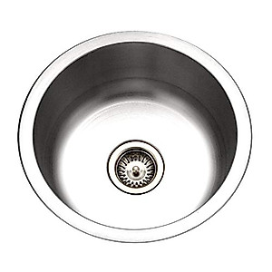 Houzer CF-1830-1 Club Series Undermount Round Bar/Prep Sink