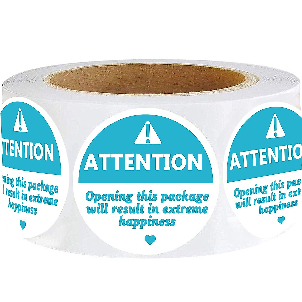 Valentine‘s Day Happy Mail Labels,Packing Wrapping Envelope Seals Baking Stickers,Extreme Happiness Labels for Small Business,2 Inch 500 Pcs Per Roll