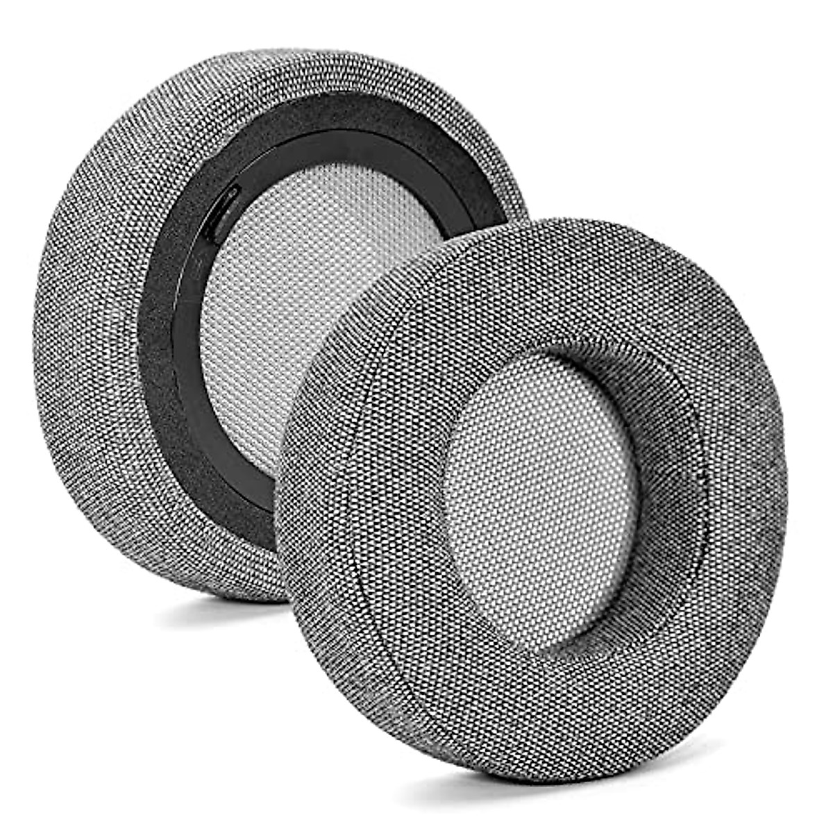 Upgrade Virtuoso XT Thicker Earpads - Replacement Ear Cushion Compatible with Corsair Virtuoso RGB Wireless SE Gaming, Softer Leather,High-Density Noise Cancelling Foam, Added Thickness Gray