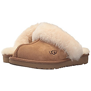 UGG Kids' Cozy II Slipper, Chestnut, 4 M US Big Kid