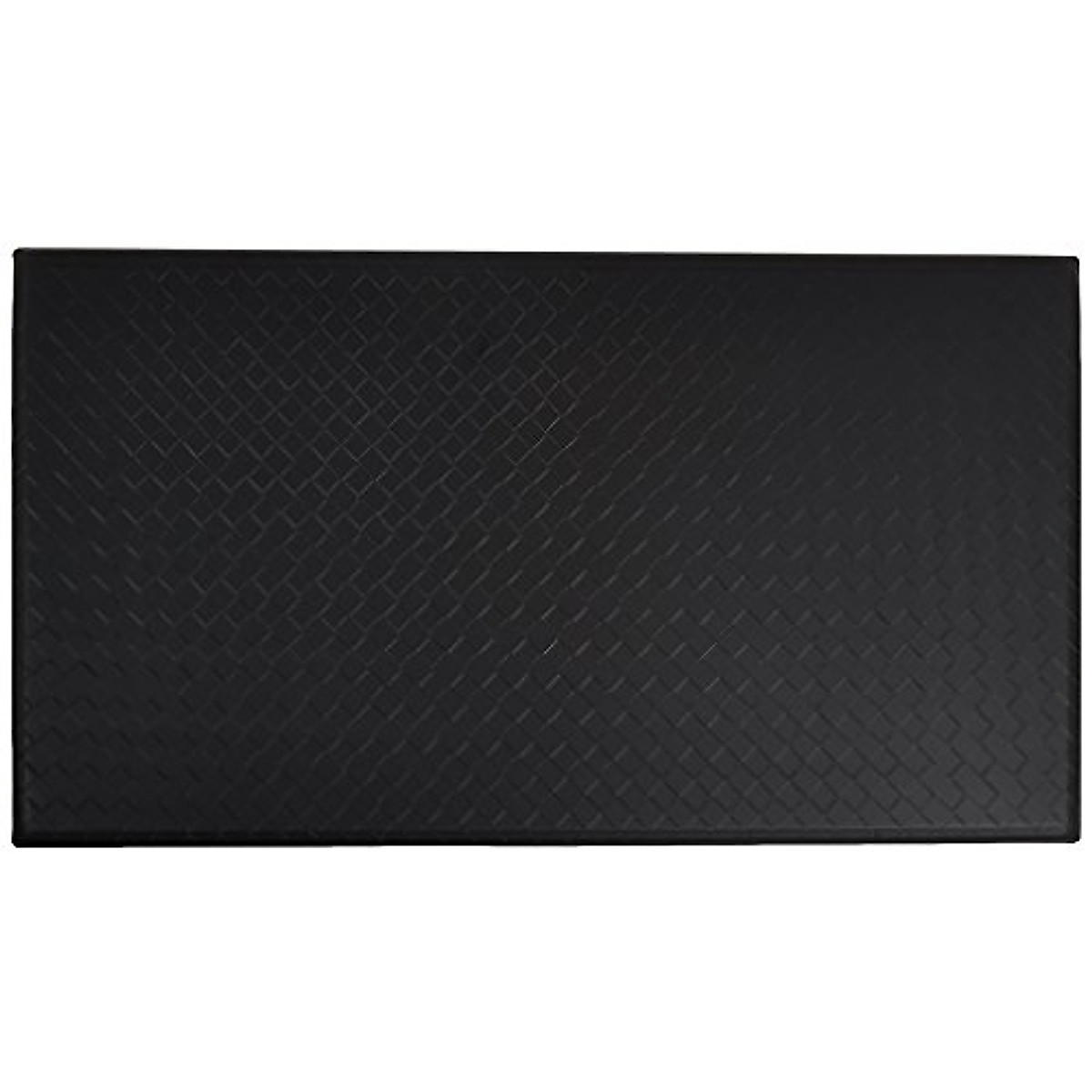 Amazon Basics Rectangular Anti Fatigue Standing Comfort Mat for Home and Office, 20 x 36 Inch, Black