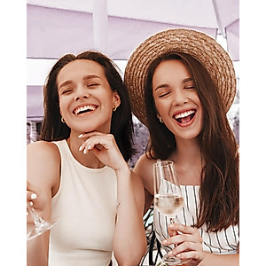 wowshow Chunky Gold Hoop Earrings, Twisted Hoop Earrings Lightweight Gold Hoops for Women 14K Gold Plated Hypoallergenic for Sensitive Ears 20mm