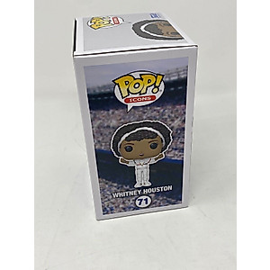 Funko Pop! Icons Whitney Houston SB National Anthem #71 Shop Exclusive Protector