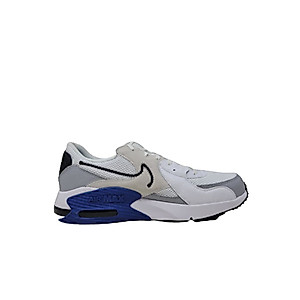 Nike Men's Air Max Excee Shoes, White/Dark Royal Blue/Lemon Ve, 10.5