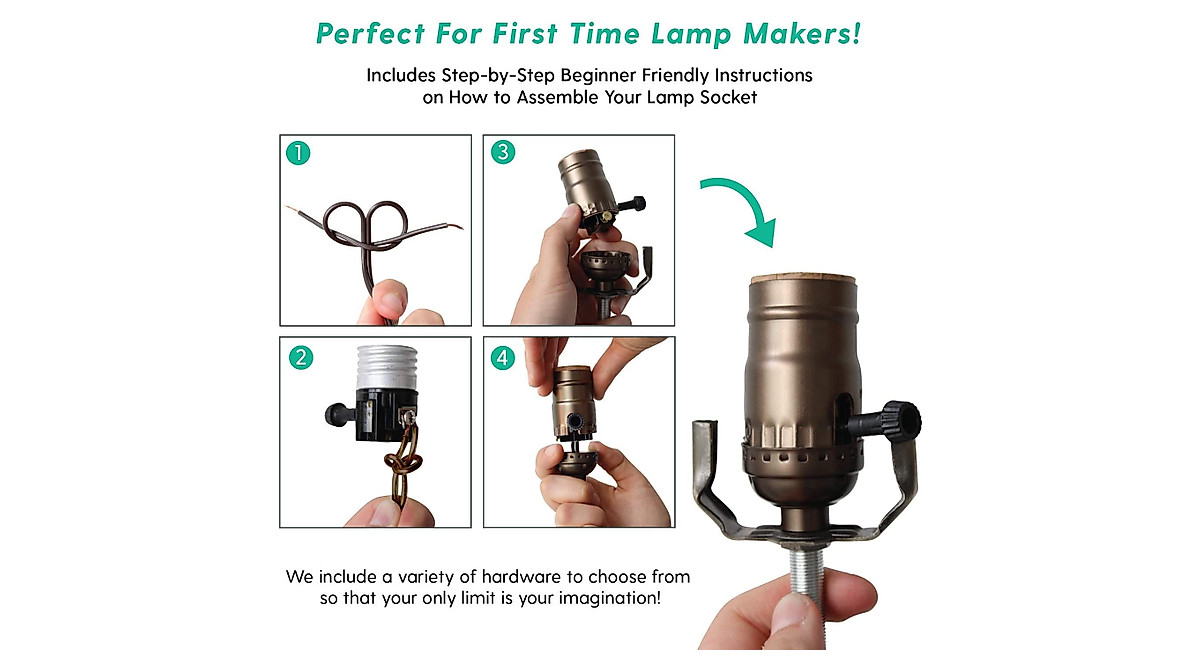 DIY Lamp Wiring Kit: Create Custom Lamps Easily