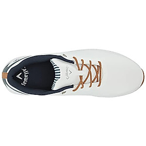 Callaway Footwear Women's Coronado v2 Sneaker, White/Navy, 8