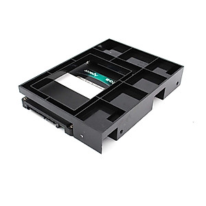 661914-001 2.5" to 3.5" SSD Adapter for 651314-001 SAS/ SATA Tray Caddy Compatible with G8/Gen9 Server