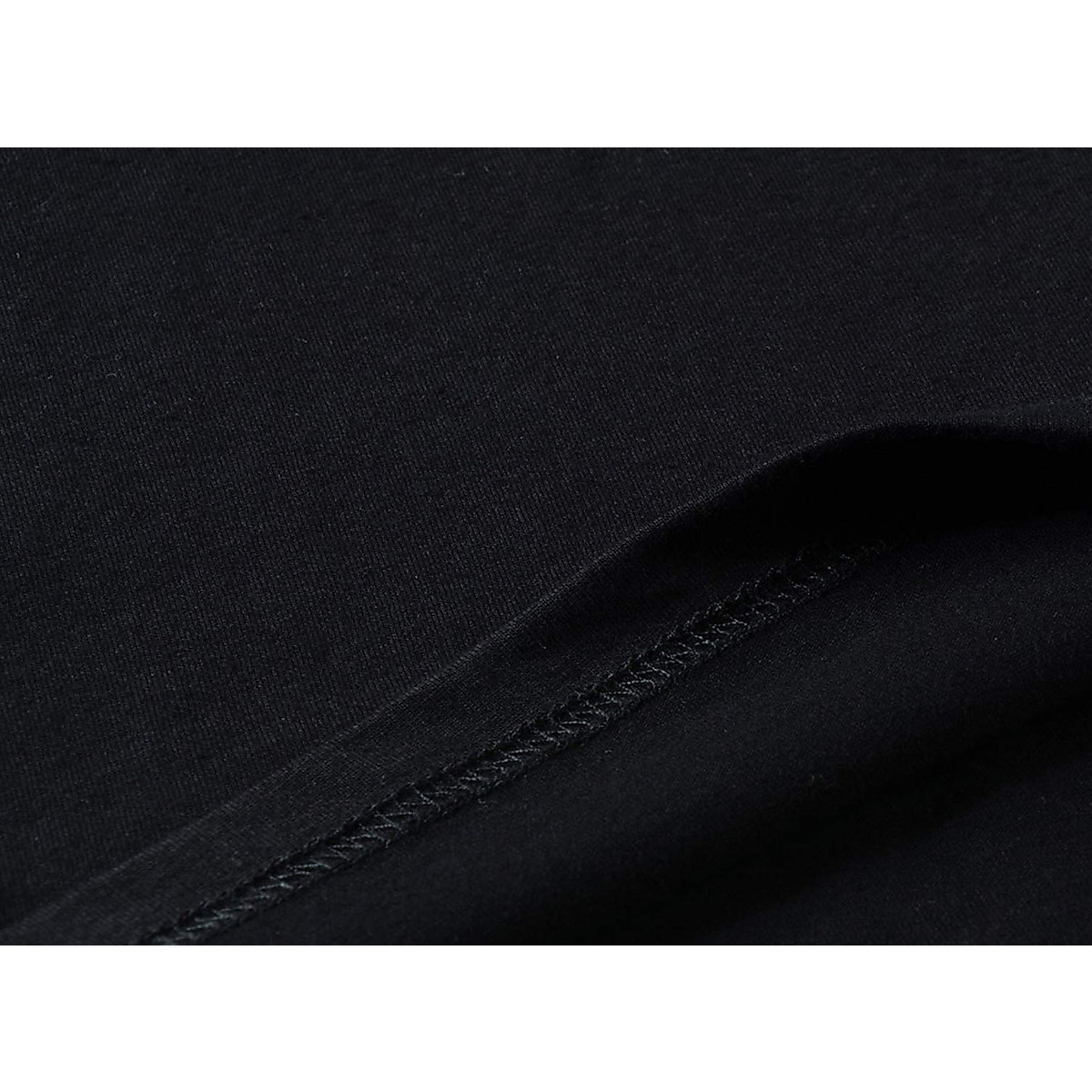 DANVOUY Womens V-Neck If My Mouth Doesn't Say It My Face Definitely Will T Shirt Black XX-Large