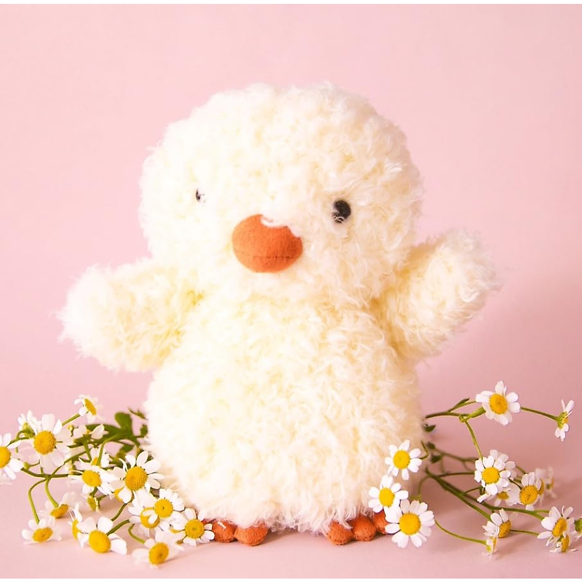 EASELR Cute Little Chick Stuffed Animals, 8" Soft Chick Plush Toy Chick Plushies Pillow Gifts for Kids Girlfriend Birthday Christmas Mother's Day (8inch)