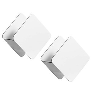Hemoton Sponge Holder for Sink 2pcs Sink Drain Rack Kitchen Sink Sponge Holder Kitchen Sink Suction Holder Scouring Pad Holder Sponge Holder for Kitchen Storage Rack Hanger White Wall