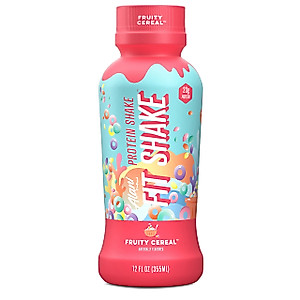 BeeQ Alani Shake Variety Pack - (Pack of 10) - 5 Different Flavors :Munchies, Fruity Cereal, strawberry shortcake, chocolate, Vanilla 12 fl. oz.