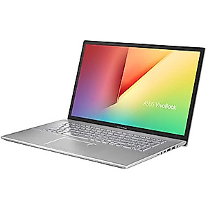ASUS VivoBook 17.3" FHD IPS Laptop (Intel i5-1035G1 4-Core, 8GB RAM, 128GB SSD + 1TB HDD, Intel UHD, Backlit KYB, Fingerprint, WiFi 6, Bluetooth 5.1, HD Webcam, 1xUSB 3.2, Win 10 Home) (Renewed)