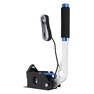 USB Handbrake, USB PC Game Handbrake Adjustable Game Handbrake, for SIM Racing Games, Support for G27 G25 G29 T500 T300(Blue)