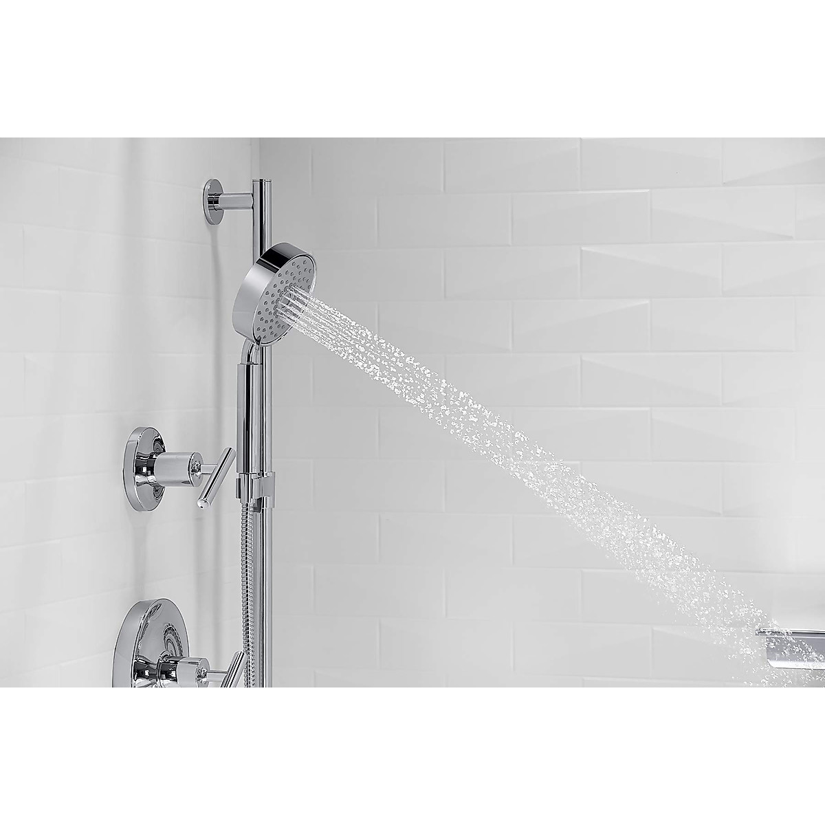 KOHLER Forté 2.5 Gpm Multifunction Handshower Kit with Katalyst Air-induction Technology