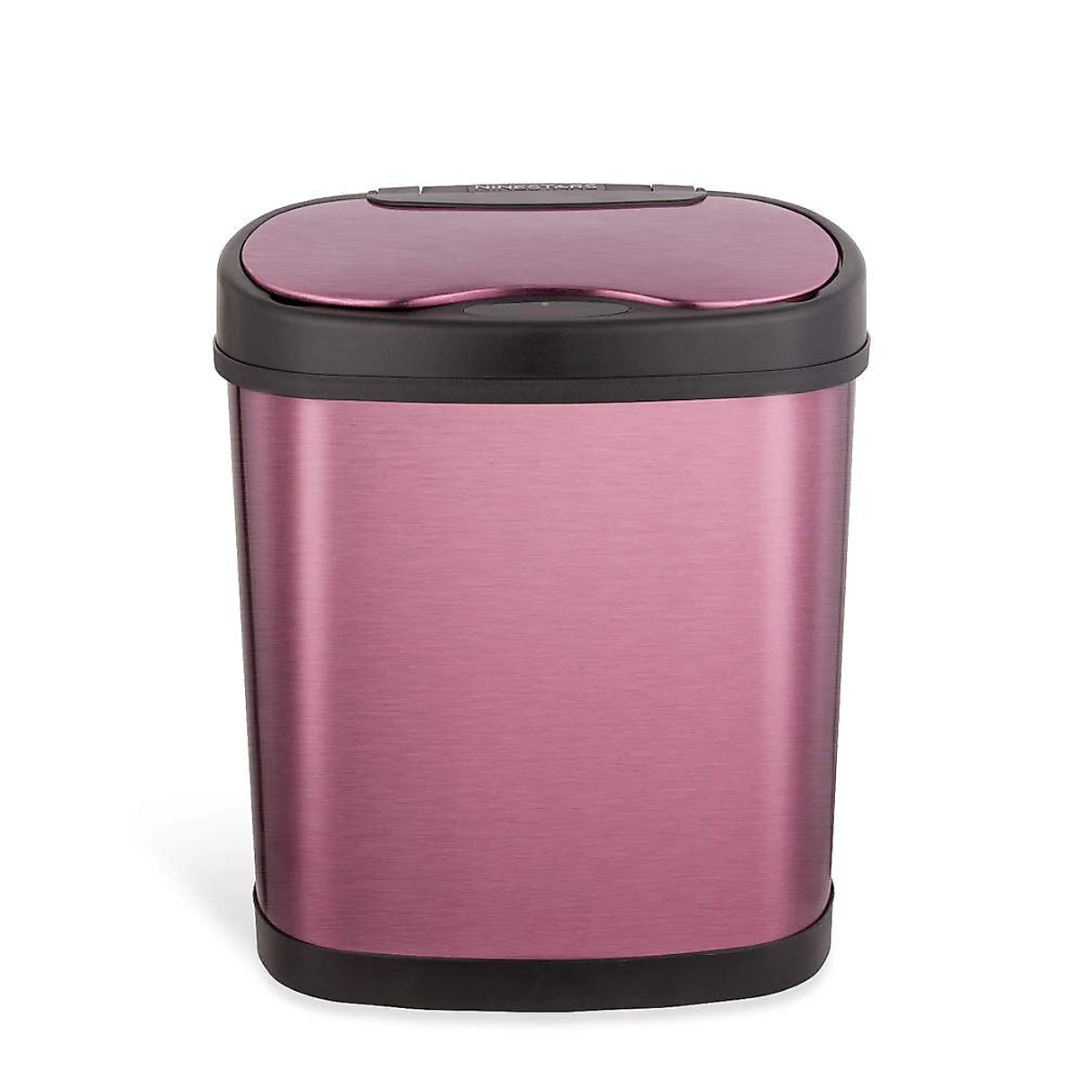 Ninestars DZT-12-13BUR Motion Sensor Trash Can, Small, Burgundy