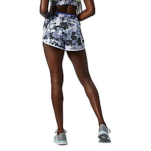 New Balance Women's Accelerate 2.5 Inch Short, Aura Print, Small