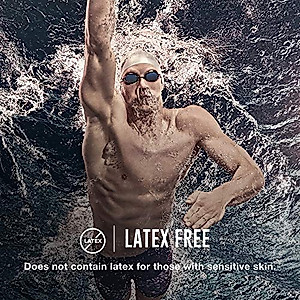 Speedo Unisex-Adult Swim Goggles Mirrored Vanquisher 2.0,Silver