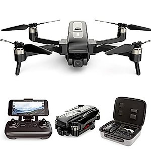 Cheerwing 2-Axis Gimbal GPS Drone with 4K EIS Camera for Adults Beginner, U38S Foldable 5G FPV Drone Quadcopter with Brushless Motor, Smart Return Home, Follow Me, Waypoint Flight