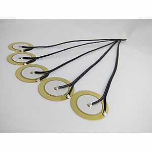 Goedrum Pack of 5 Prewired 35mm Piezo Disc