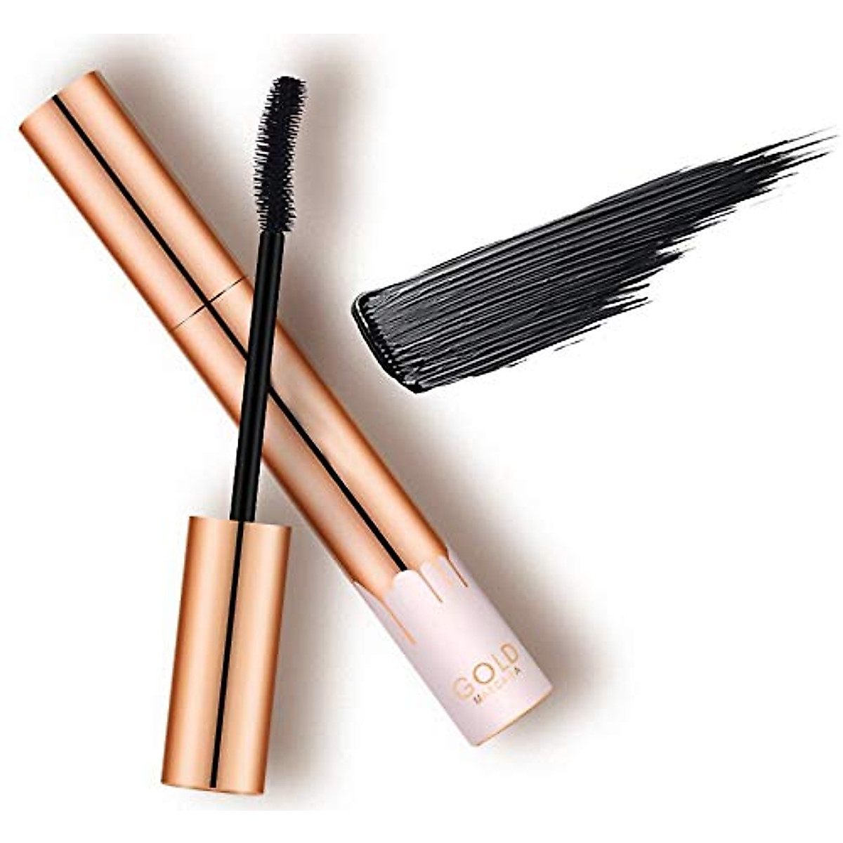 LAQENE Luxury Line: Mascara - Nourishing & Fabulous. Makes You Look Unforgettable. Smooth and Creamy Texture. Long Lasting Black Waterproof - Vegan And Cruelty Free.