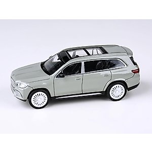 Maybach GLS 600 Nardo Gray with Sunroof 1/64 Diecast Model Car by Paragon Models PA-55307