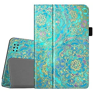 Fintie Folio Case for Kindle Fire 1st Generation -Slim Fit Stand Leather Cover for Amazon Kindle Fire 7" Tablet (Will only fit Original Kindle Fire 1st Gen-2011 Release, no Rear Camera),Shades of Blue