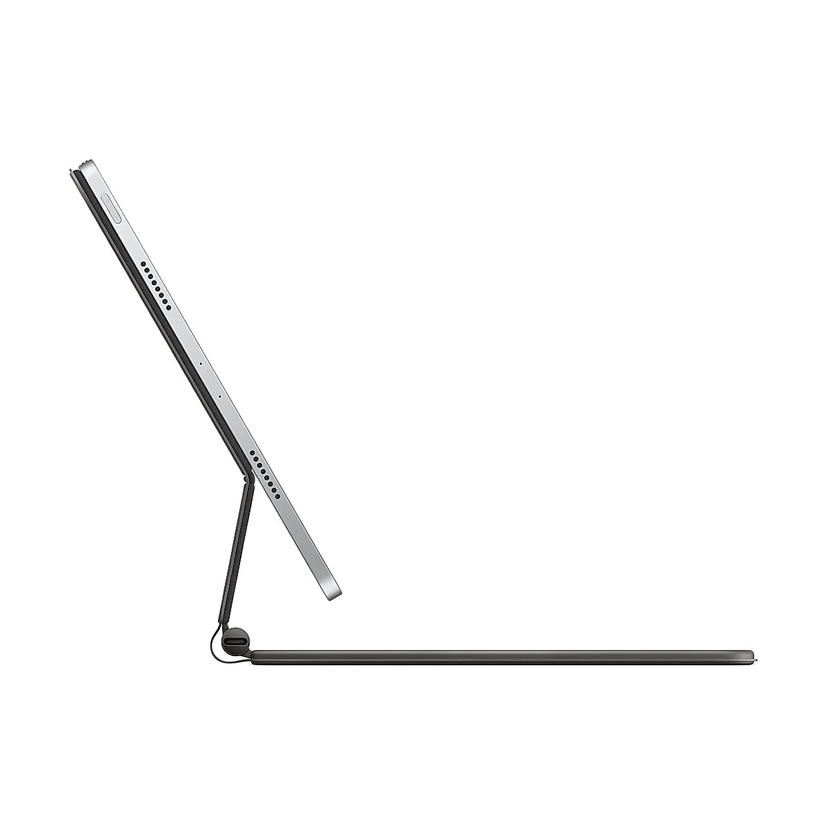 Apple Magic Keyboard: iPad Keyboard case for iPad Pro 11-inch (1st, 2nd, 3rd, 4th gen) and iPad Air (4th, 5th gen, and M2), Great Typing Experience, Built-in trackpad, Swiss - Black