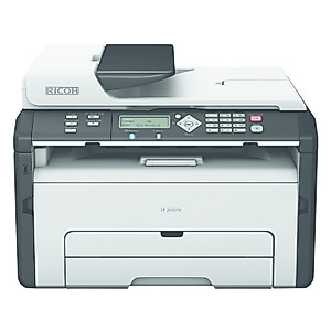 Ricoh Aficio SP 204SN Monochrome Multifunction Laser Printer with Color Photo Scanner and Copier (Windows Only)