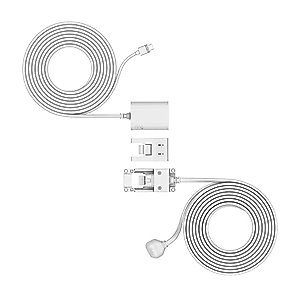 Ring Indoor/Outdoor Power Adapter (USB-C) for Spotlight Cam Plus, Spotlight Cam Pro - White