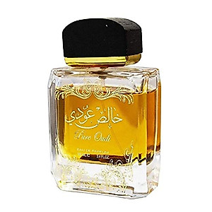 Pure Oudi for Men EDP - Eau De Parfum 100ML (3.4oz) | Spicy & Woody Fragrance | Oriental Blend with Notes of Vanilla, Cedar, Nutmeg, Jasmine, and Subtle Oud | Everyday Essential | by Lattafa