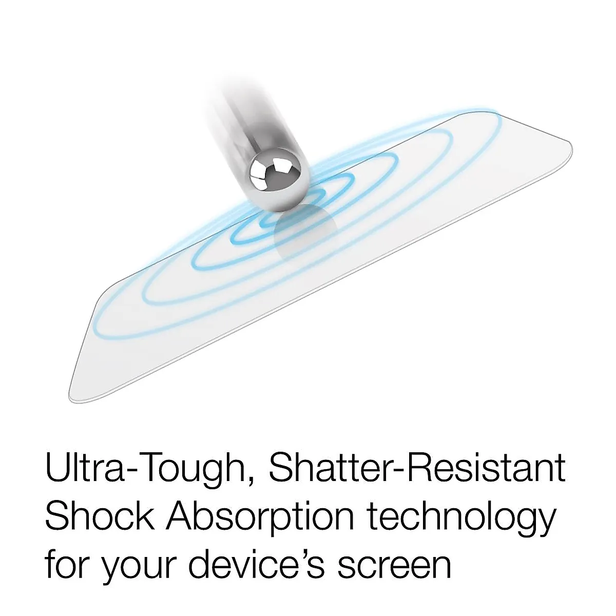 BoxWave Screen Protector Compatible with Ecobee New Smart Thermostat Premium - ClearTouch ImpactShield (2-Pack), Impenetrable Screen Protector Flexible Film