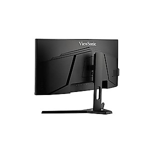 ViewSonic OMNI VX3418-2KPC 34 Inch Ultrawide Curved 1440p 1ms 144Hz Gaming Monitor with Adaptive Sync, Eye Care, HDMI and Display Port