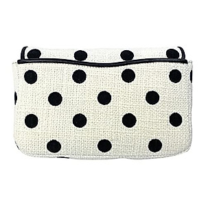 Kate Spade New York Natalia Polka Dot Embroidered Cream Multi Crossbody