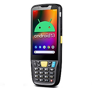 Chainway MC62 Wireless Android Barcode Scanner Handheld with Integrated Zebra 2D/1D/QR Code Reader, Android 13, Google Play, WiFi, NFC, GPS, Bluetooth, Keypad, for Inventory Scanning (Build Your Own)